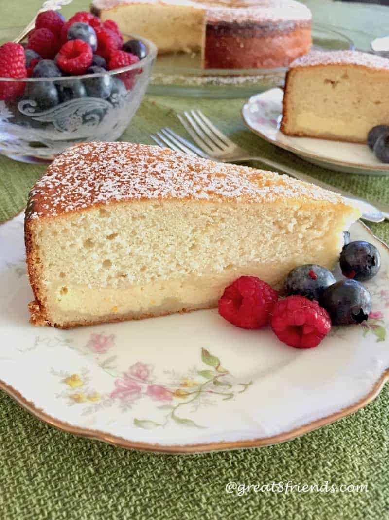 Baked Italian Ricotta Cake - Great Eight Friends